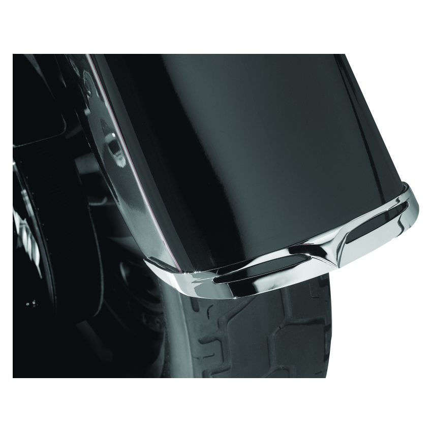 Kuryakyn 9013 Fender Tip Front Leading Edge 90-17 Fat Boy Models Chrome