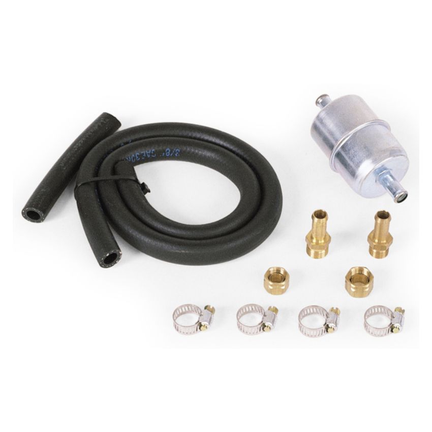 EDELBROCK EDE8135 3/8in Fuel Line & Filter Kit