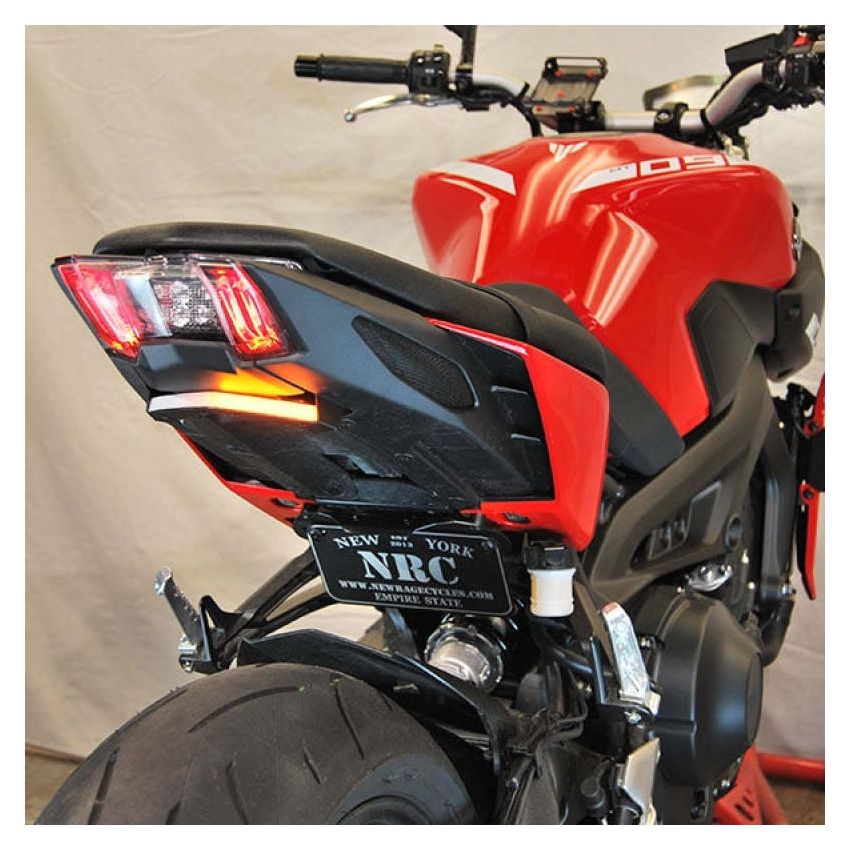 New Rage Cycles MT09-FE-T 17-20 Yamaha MT-09 Fender Eliminator Kit Tucked