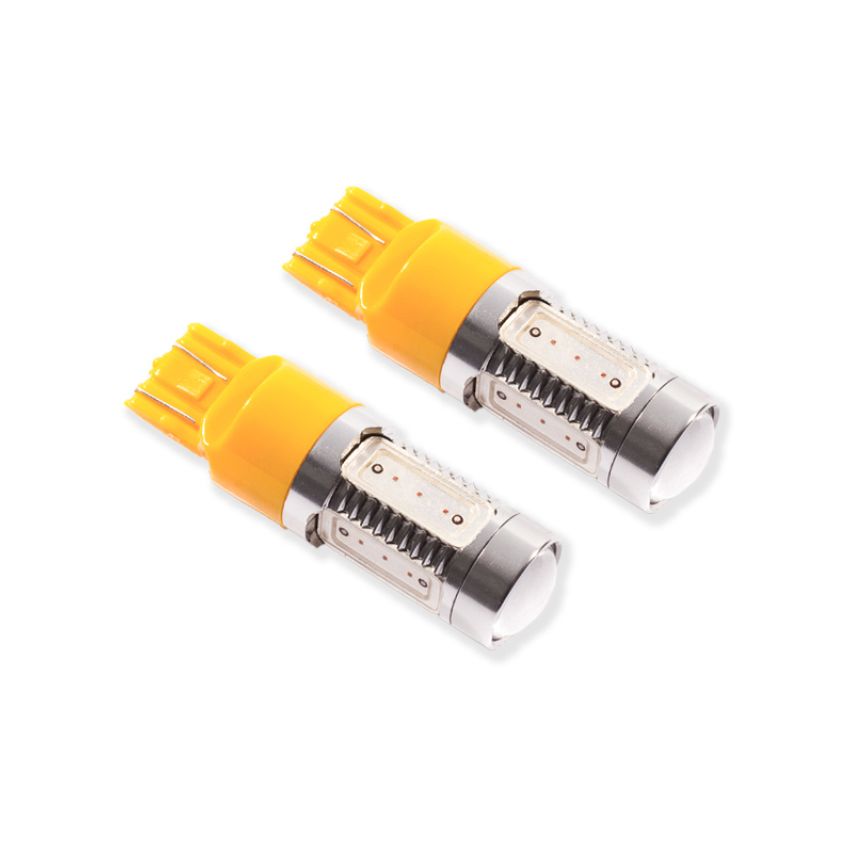 Diode Dynamics DD0107P 7443 LED Bulb HP11 LED - Amber (Pair)