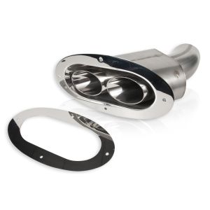 Stainless Works Angled-Oval Through-Body Tip With Tubes