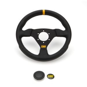 OMP RACING, INC. OMPOD0-1976-071 Trecento 300mm Steering Wheel Black ...